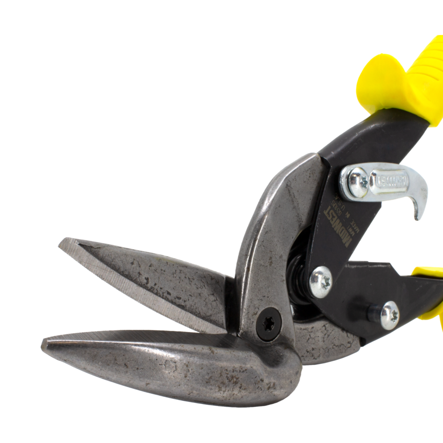 Offset Straight Cut Aviation Snip [MWT-6510S] - Midwest Tool