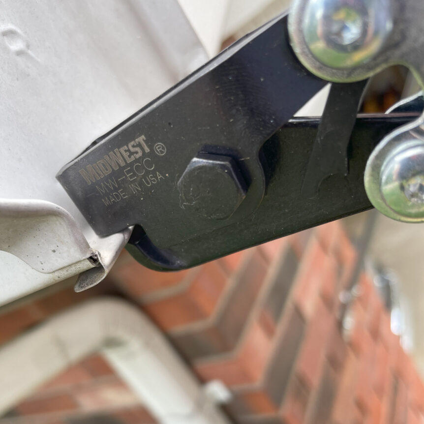 Gutter End Cap Crimper [MW-ECC] - Midwest Tool